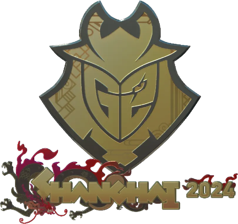 Наклейка | G2 Esports (золотая) | Шанхай-2024 — Cкины CS:GO/CS2 на CS.MONEY