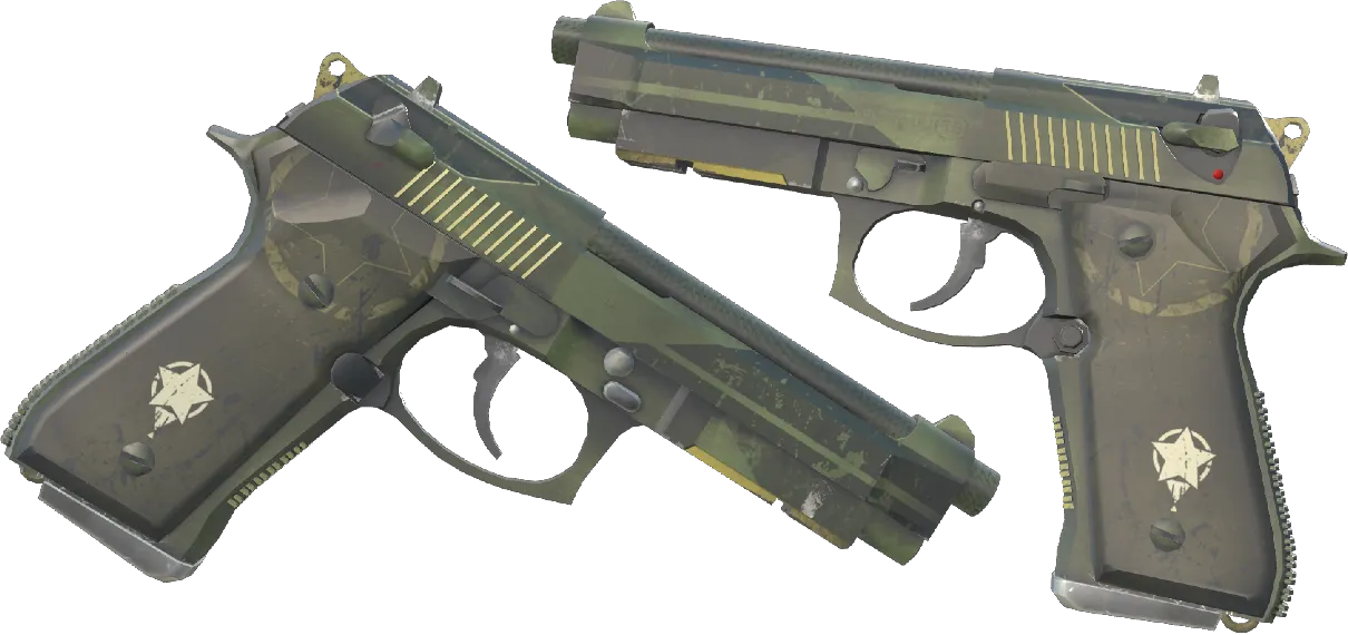Dual Berettas | Возмездие (Прямо с завода) — Cкины CS:GO/CS2 на CS.MONEY