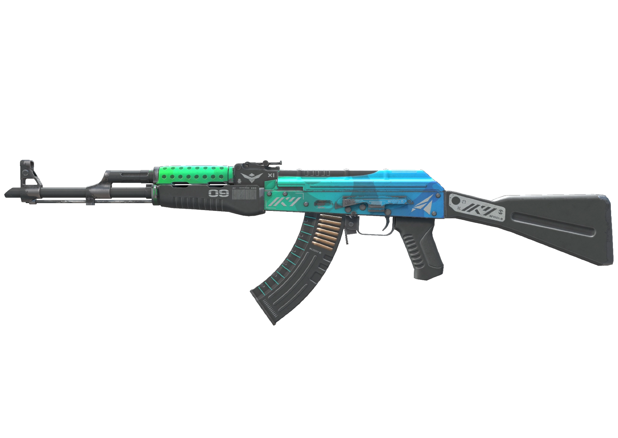 AK-47 | Ice Coaled (Field-Tested) — Cкины CS:GO/CS2 на CS.MONEY