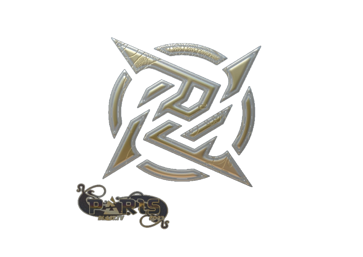 Sticker | Ninjas in Pyjamas (Gold) | Paris 2023 — Trade CS:GO/CS2 skins ...