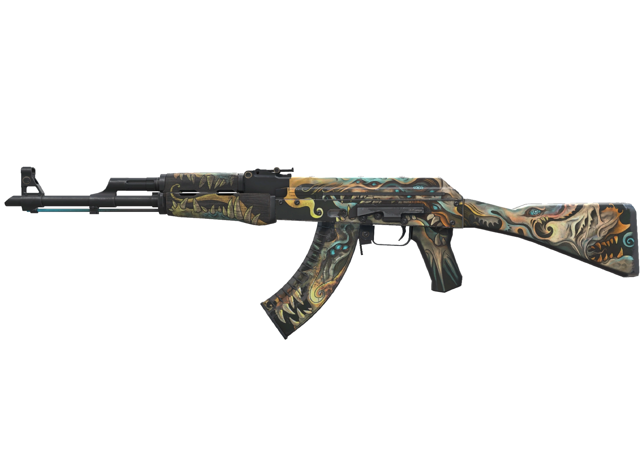 AK-47 | Phantom Disruptor (Well-Worn) — Cserélj CS:GO/CS2 skineket a CS ...