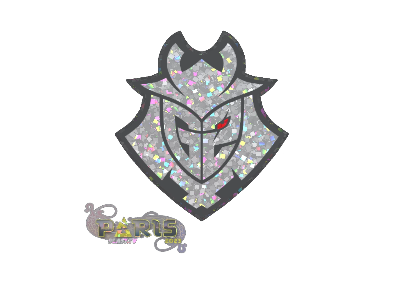 Sticker | G2 Esports (Glitter) | Paris 2023 — Byt CS:GO/CS2-skins på CS ...