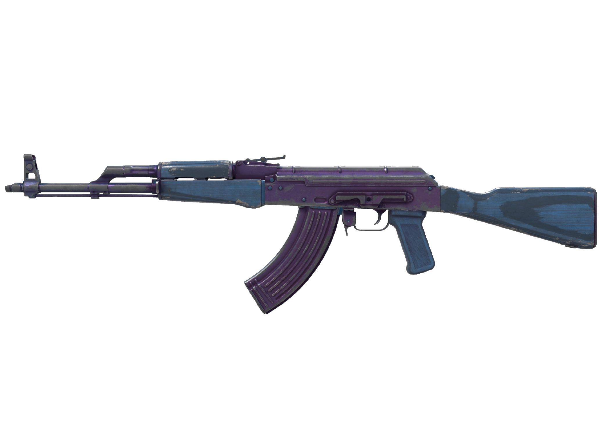 AK-47 | Midnight Laminate (Battle-Scarred) — Cкины CS:GO/CS2 на CS.MONEY