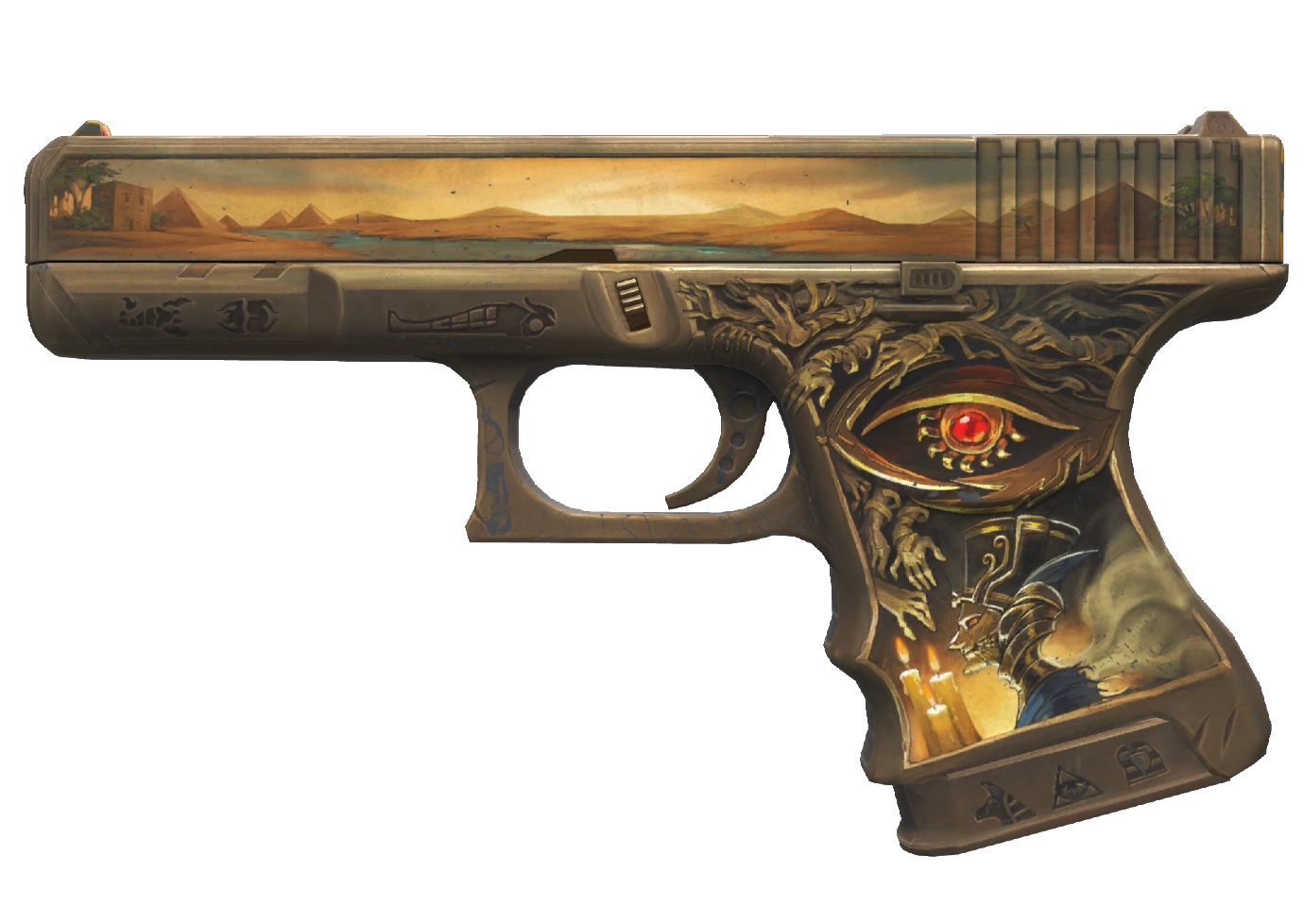 Glock-18 | Ramese's Reach (Minimal Wear) — Cкины CS:GO/CS2 на CS.MONEY