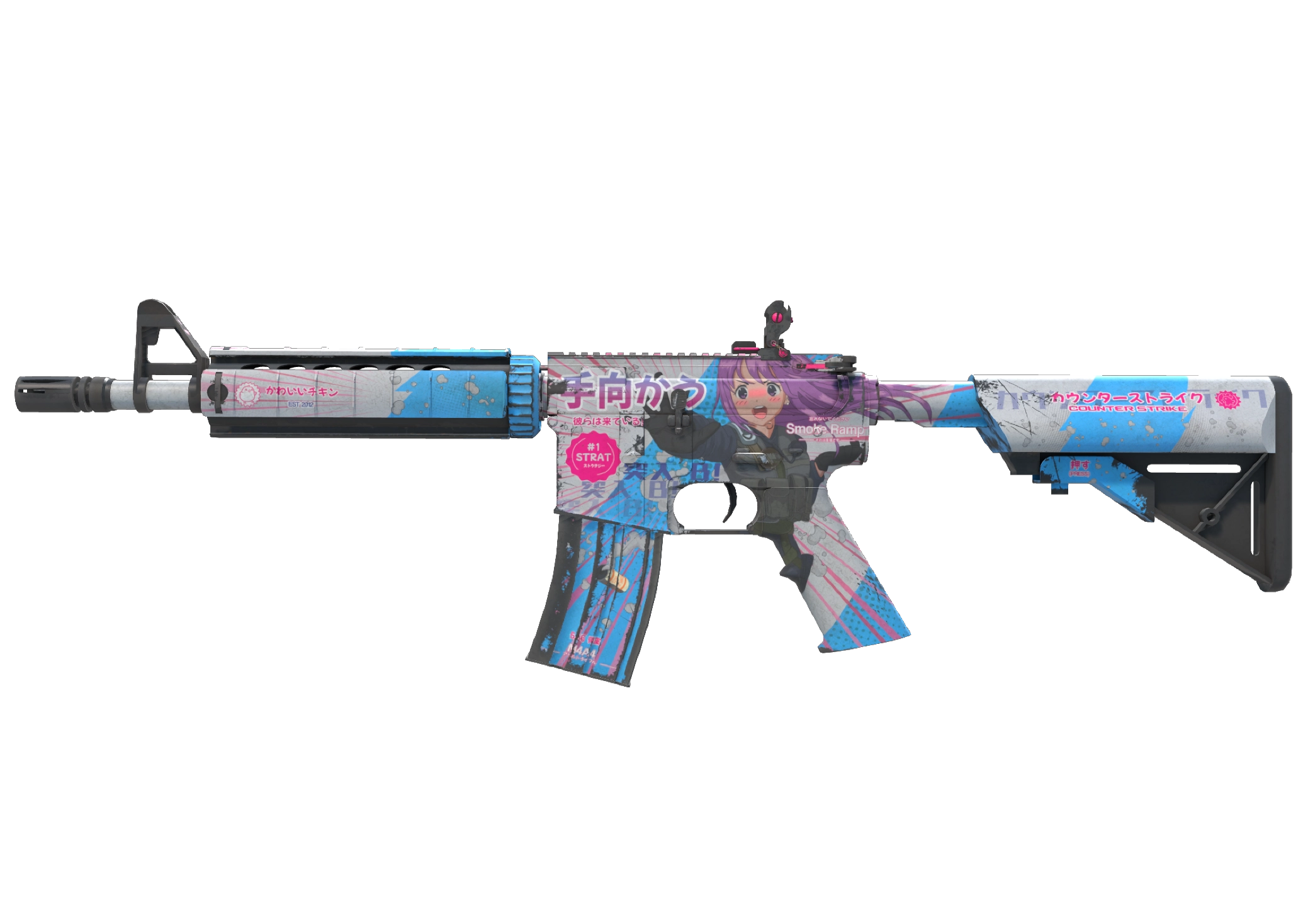M4A4 | Temukau (Field-Tested) — Trade CS:GO/CS2 skins on CS.MONEY