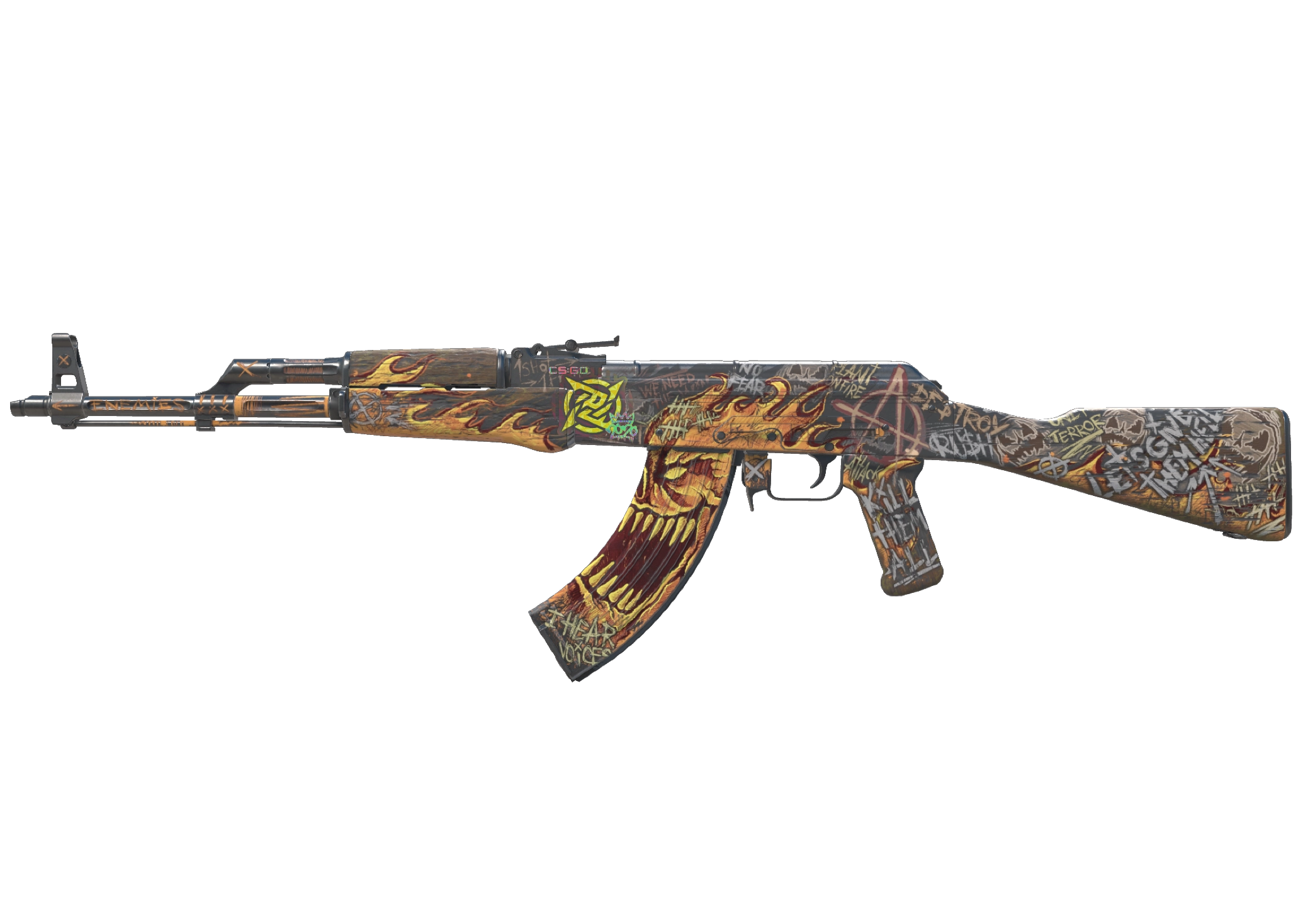 AK-47 | Searing Rage (Minimal Wear) — Trade CS:GO/CS2 skins on CS.MONEY