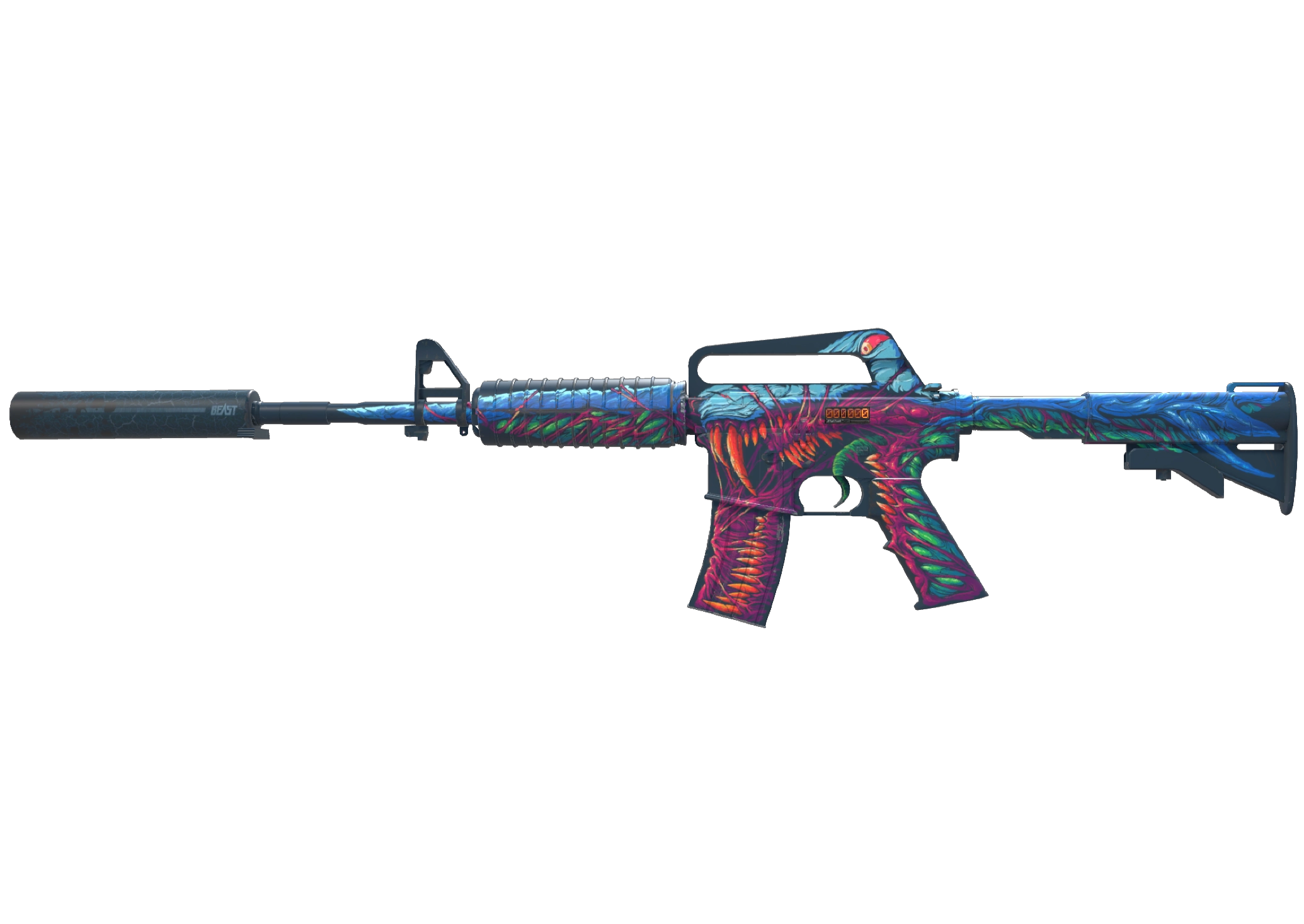 StatTrak™ M4A1-S | Hyper Beast (Minimal Wear) — Cкины CS:GO/CS2 на CS.MONEY
