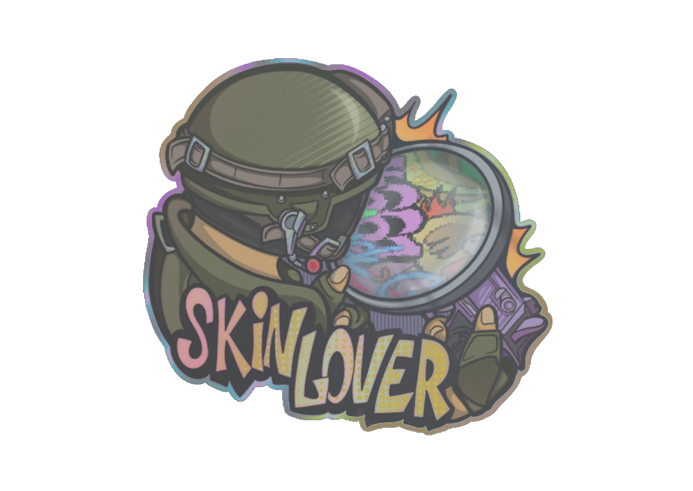 Sticker | Skin Lover (Lenticular) — Cкины CS:GO/CS2 на CS.MONEY