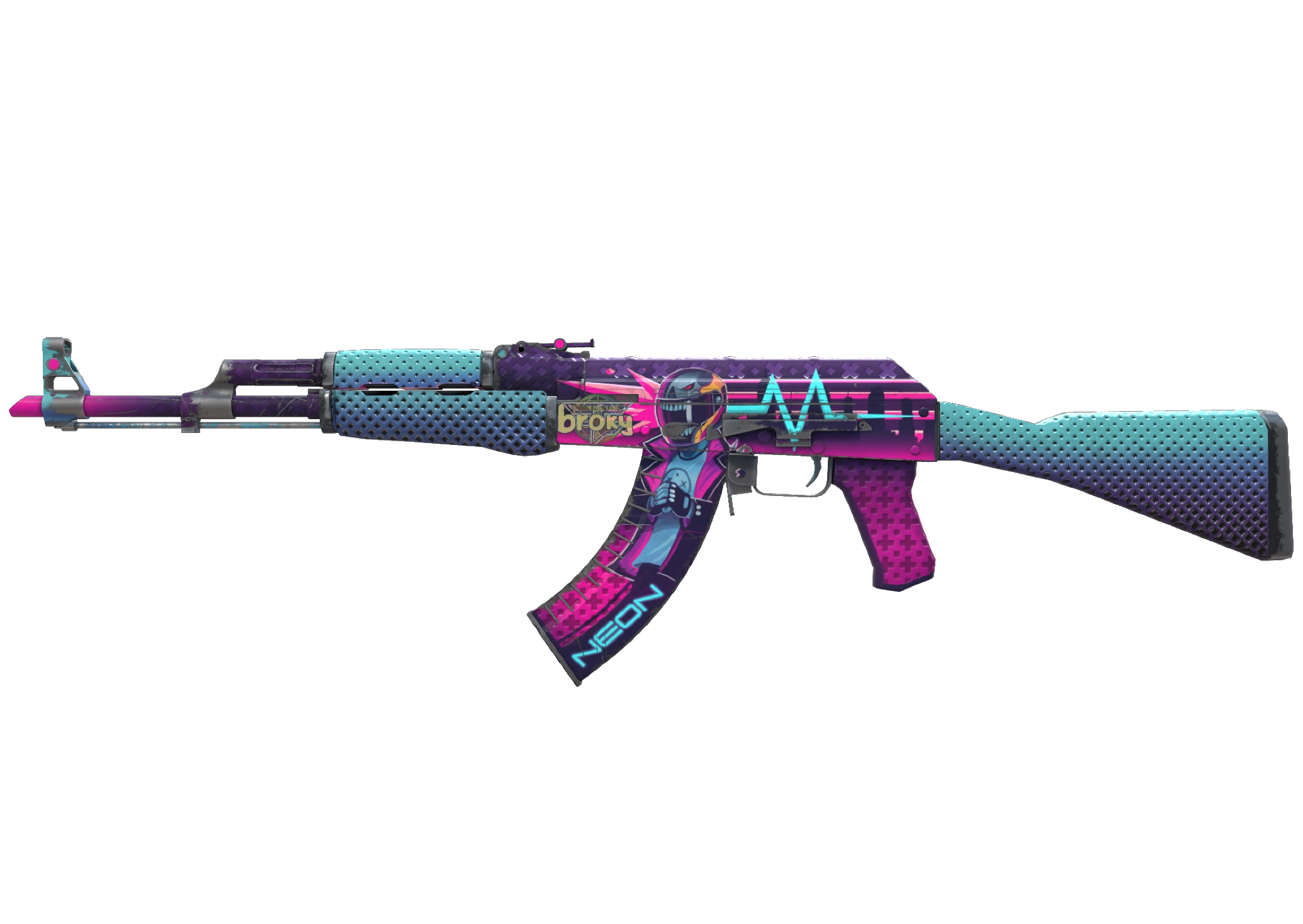 AK-47 | Neon Rider (Field-Tested) — Trade CS:GO/CS2 skins on CS.MONEY