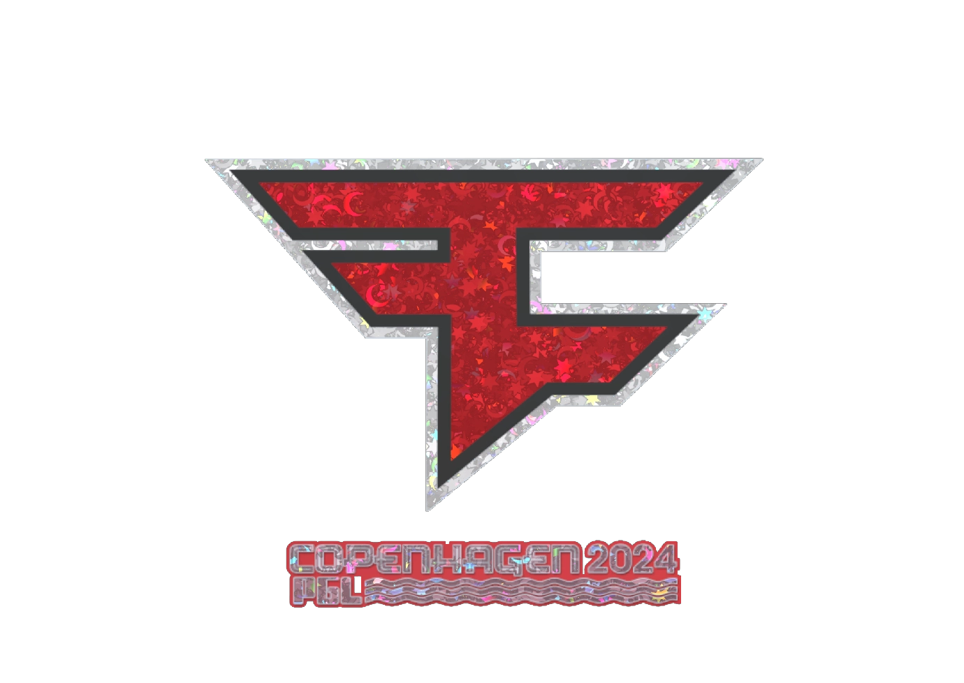 Sticker | FaZe Clan (Glitter) | Copenhagen 2024 — Cкины CS:GO/CS2 на CS ...