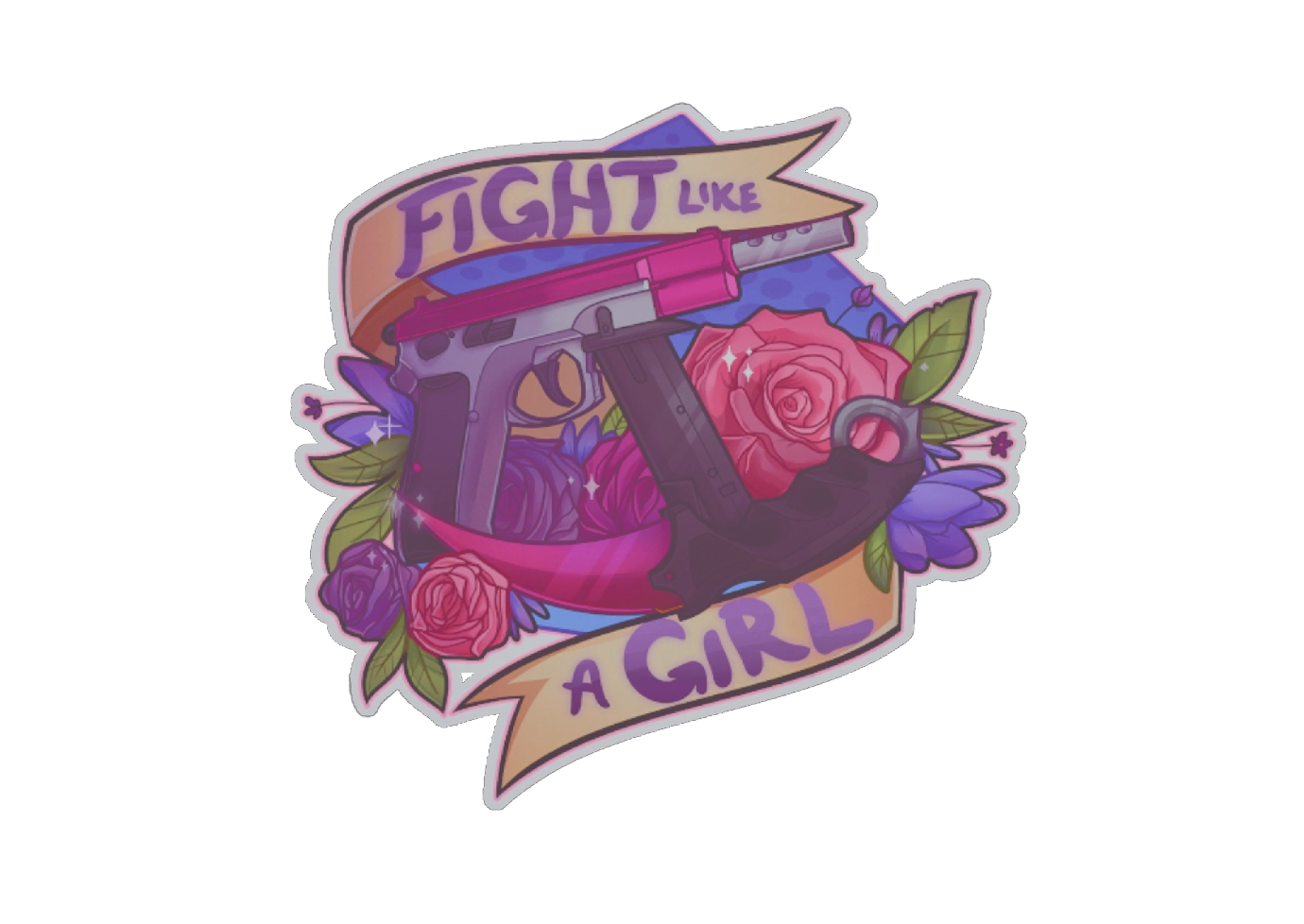 Sticker | Fight like a Girl — Скіни CS:GO/CS2 на CS.MONEY