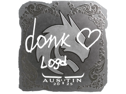 Sticker | donk (Foil) | Austin 2025 — Trade CS:GO/CS2 skins on CS.MONEY