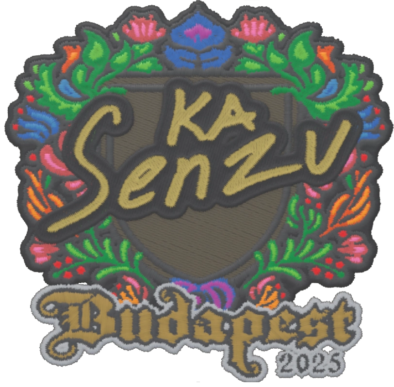 Sticker | Senzu (Embroidered) | Budapest 2025 — Byt CS:GO/CS2-skins på ...