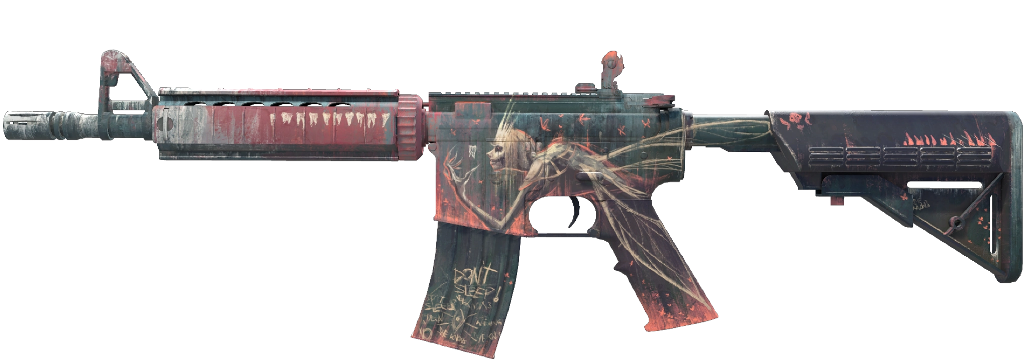 M4A4 | Tooth Fairy (Factory New) — Cкины CS:GO/CS2 на CS.MONEY