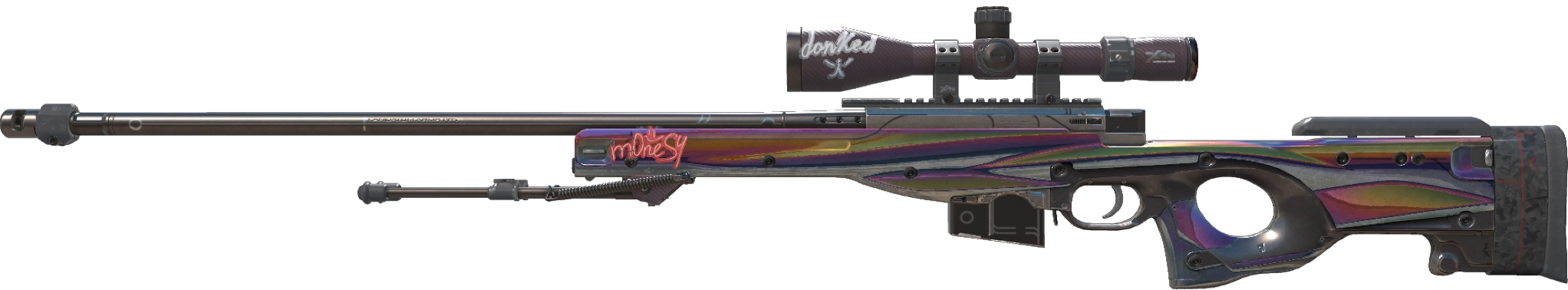 AWP | Chrome Cannon (Well-Worn) — Cкины CS:GO/CS2 на CS.MONEY