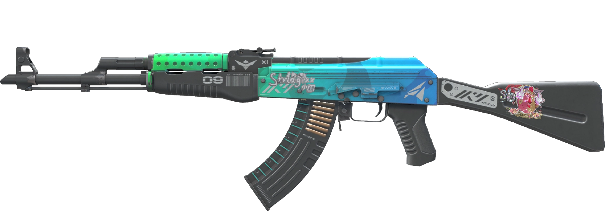 AK-47 | Ice Coaled (Minimal Wear) — Trade CS:GO/CS2 skins on CS.MONEY