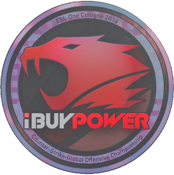 Наклейка | iBUYPOWER (голографическая) | Кёльн-2014 — Cкины CS:GO/CS2 ...