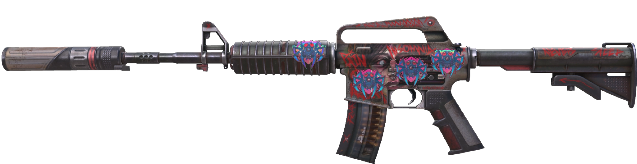 M4A1-S | Night Terror (Minimal Wear) — Negocie skins de CS:GO/CS2 no CS ...
