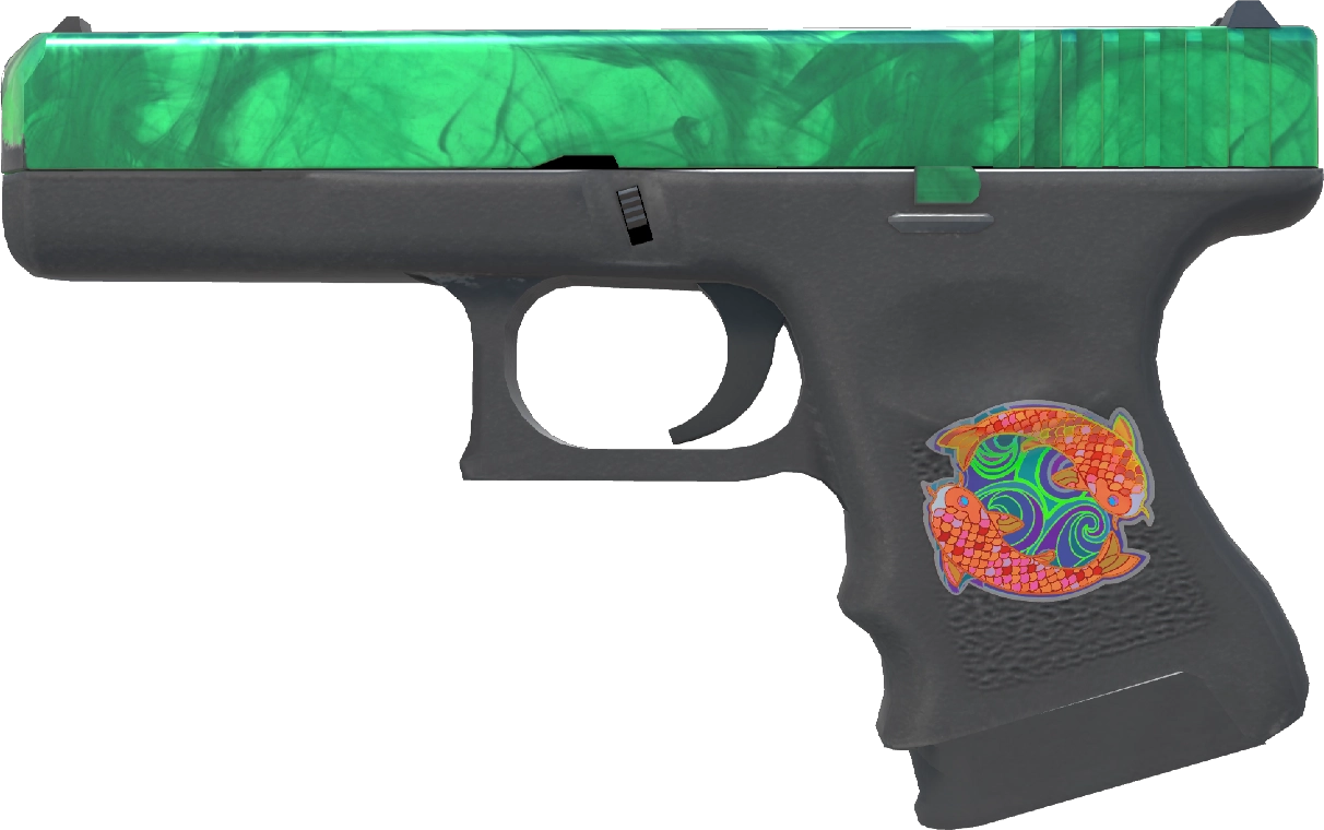 Glock-18 | Gamma Doppler Emerald (Factory New) — Trade CS:GO/CS2 skins ...