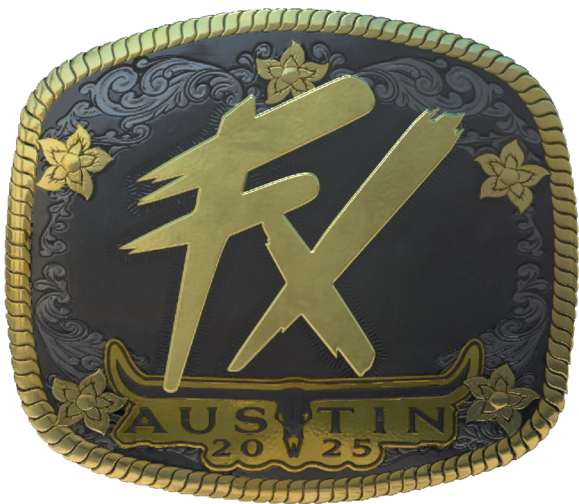 Sticker | Fluxo (Gold) | Austin 2025 — Trade CS:GO/CS2 skins on CS.MONEY