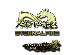 Sticker | XANTARES (Gold) | Antwerp 2022 — CS:GO/CS2 Wiki by CS.MONEY