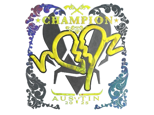 Sticker | ropz (Holo, Champion) | Austin 2025 — CS:GO/CS2 Wiki by CS.MONEY