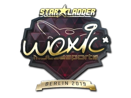 Sticker | woxic (Gold) | Berlin 2019 — CS:GO/CS2 Wiki by CS.MONEY