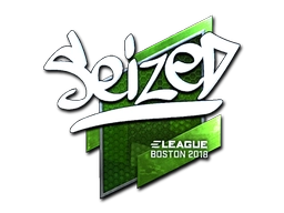 Sticker | seized (Foil) | Boston 2018 — CS:GO/CS2 Wiki by CS.MONEY
