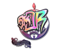 Наклейка | sk0R (голографическая) | Париж 2023 — CS:GO/CS2 Wiki от CS.MONEY