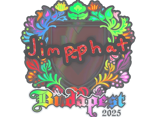 Sticker | Jimpphat (Holo) | Budapest 2025 — CS:GO/CS2 Wiki by CS.MONEY
