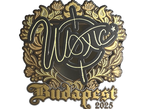 Sticker | woxic (Gold) | Budapest 2025 — CS:GO/CS2 Wiki by CS.MONEY