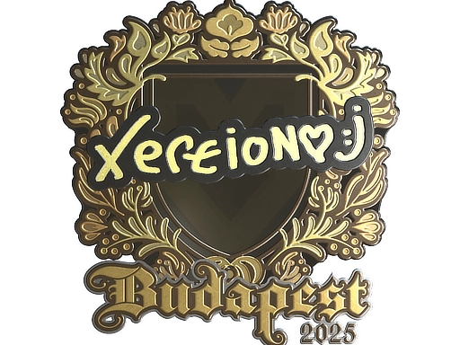 Sticker | xertioN (Gold) | Budapest 2025 — CS:GO/CS2 Wiki by CS.MONEY