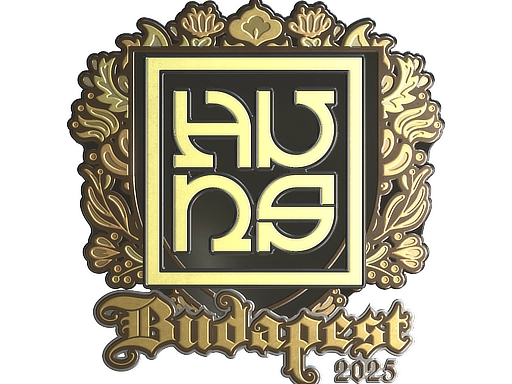 Наклейка | The Huns (золотая) | Будапешт 2025 — CS:GO/CS2 Wiki от CS.MONEY