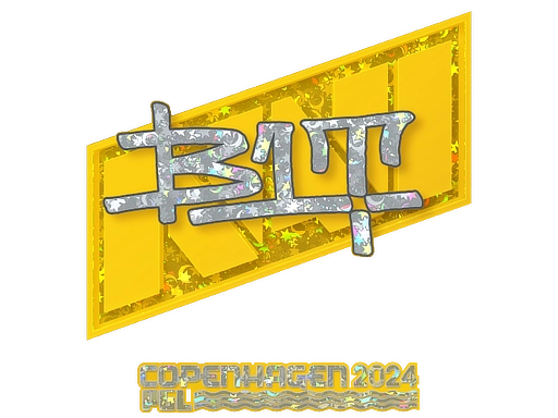 Наклейка | b1t (с блёстками) | Копенгаген 2024 — CS:GO/CS2 Wiki от CS.MONEY