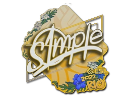 Sticker | s1mple | Rio 2022 — CS:GO/CS2 Wiki by CS.MONEY