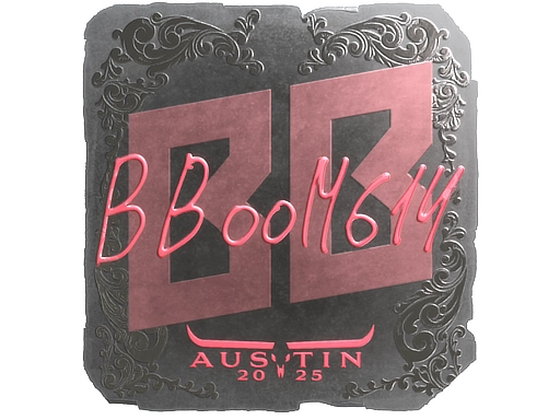Sticker | Boombl4 (Foil) | Austin 2025 — CS:GO/CS2 Wiki by CS.MONEY