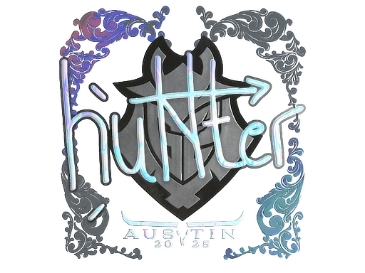 Наклейка | huNter (голографическая) | Остин-2025 — CS:GO/CS2 Wiki от CS ...