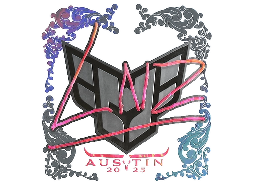 Sticker | LNZ (Holo) | Austin 2025 — CS:GO/CS2 Wiki by CS.MONEY