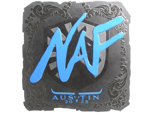 Sticker | NAF (Foil) | Austin 2025 — CS:GO/CS2 Wiki by CS.MONEY