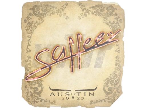 Sticker | saffee | Austin 2025 — CS:GO/CS2 Wiki by CS.MONEY
