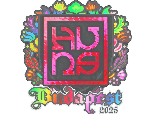 Sticker | The Huns (Holo) | Budapest 2025 — CS:GO/CS2 Wiki by CS.MONEY