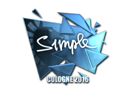 Sticker | s1mple (Foil) | Cologne 2016 — CS:GO/CS2 Wiki by CS.MONEY