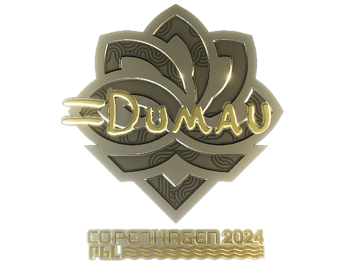 Sticker | dumau (Gold) | Copenhagen 2024 — CS:GO/CS2 Wiki by CS.MONEY
