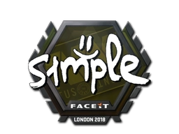 Sticker | s1mple | London 2018 — CS:GO/CS2 Wiki by CS.MONEY