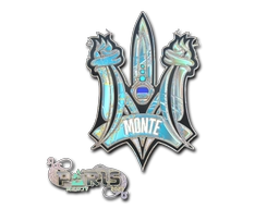 Sticker | Monte (Holo) | Paris 2023 — CS:GO/CS2 Wiki by CS.MONEY