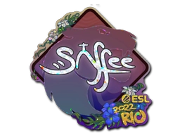 Sticker | saffee (Glitter) | Rio 2022 — CS:GO/CS2 Wiki by CS.MONEY