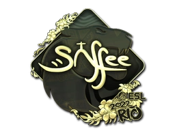 Sticker | saffee (Gold) | Rio 2022 — CS:GO/CS2 Wiki by CS.MONEY