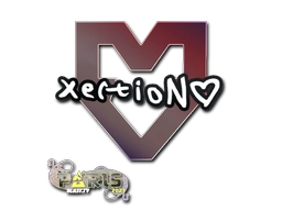 Sticker | xertioN | Paris 2023 — CS:GO/CS2 Wiki by CS.MONEY