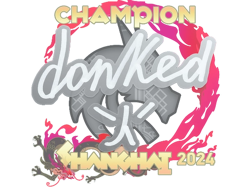 Sticker | donk (Champion) | Shanghai 2024 — CS:GO/CS2 Wiki by CS.MONEY