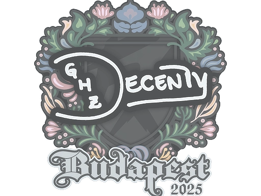 Наклейка | decenty | Будапешт 2025 — CS:GO/CS2 Wiki от CS.MONEY